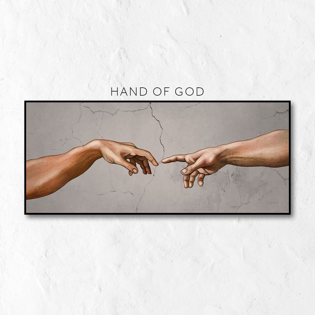 Hand of God - Christian Wall Art for Modern Home Decor – Aesthesy