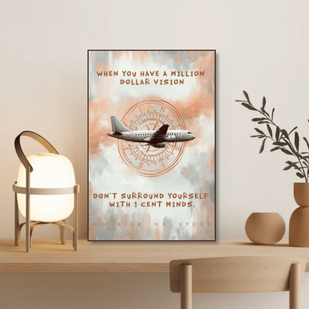 Million Dollar Vision Inspiring Artwork Aesthesy