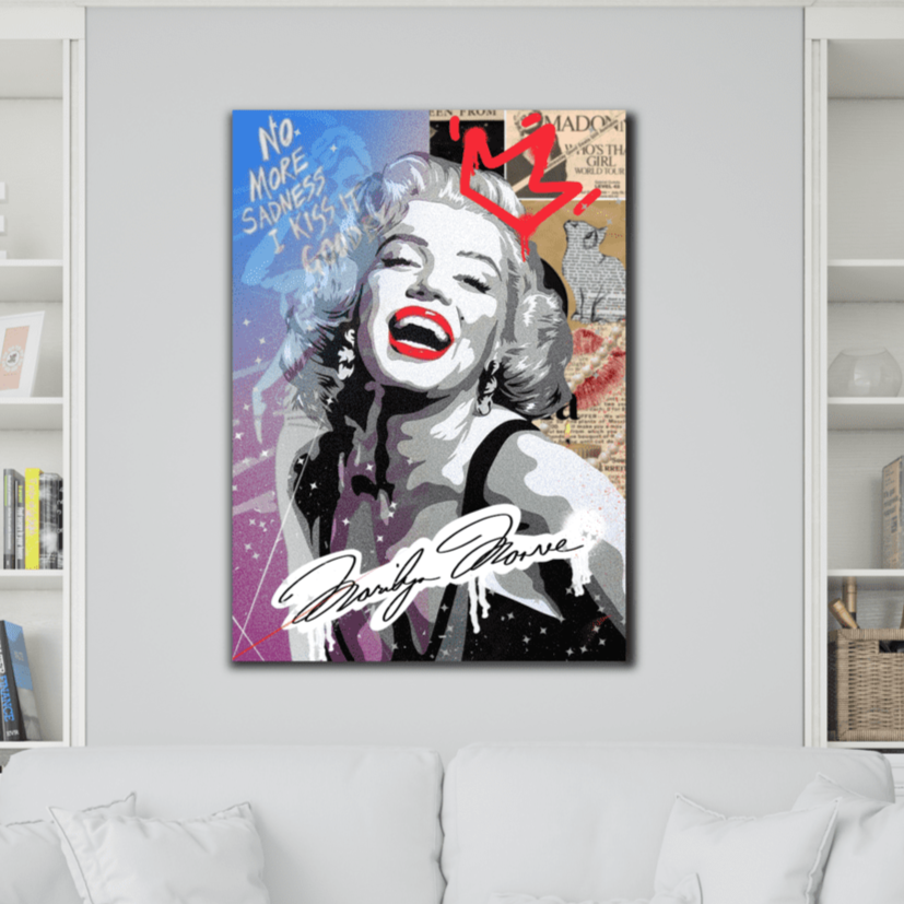 Buy Queen Marilyn Canvas Wall Art Painting – Aesthesy
